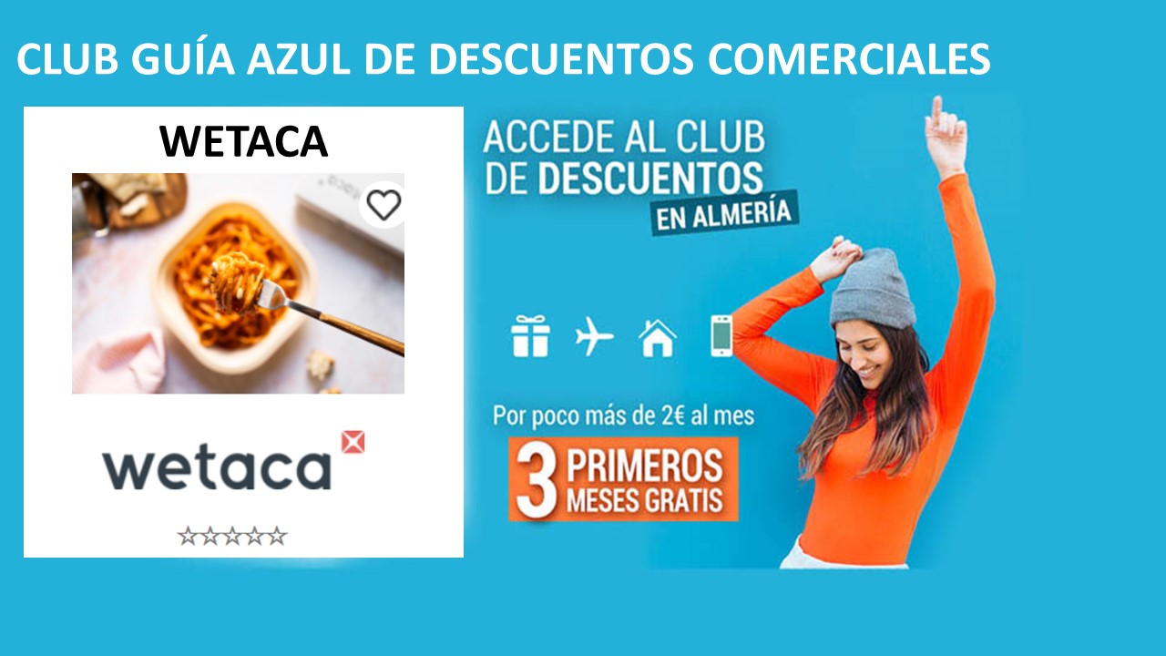 Disfruta de la mejor comida artesanal con WETACA. Ahora... con un ...